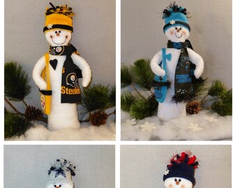 Snowman Football | Etsy