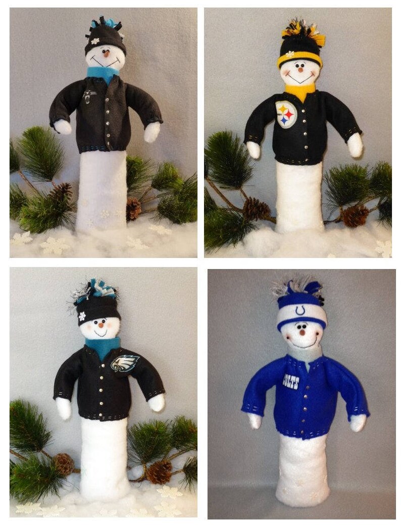 NFL Football Snowman Dad Size 15 1/2 With Jacket and - Etsy