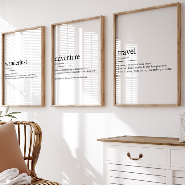 Wanderlust Poster - Etsy