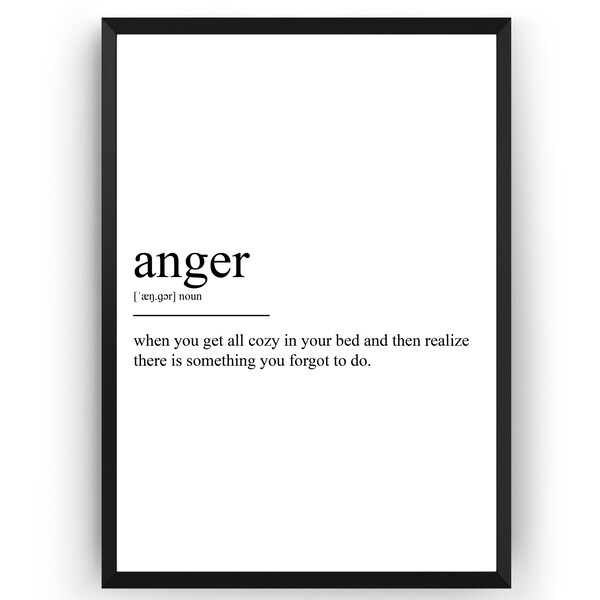 Anger - Etsy UK