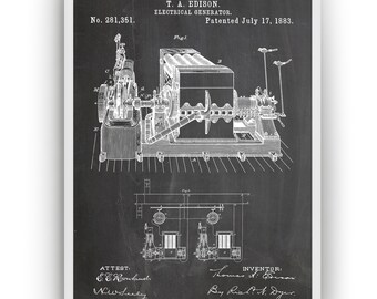 Thomas Edison Print | Etsy