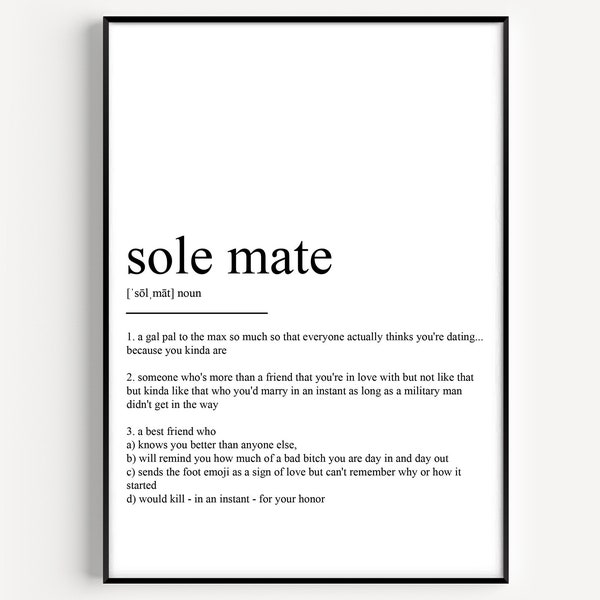 Sole Mate - Etsy