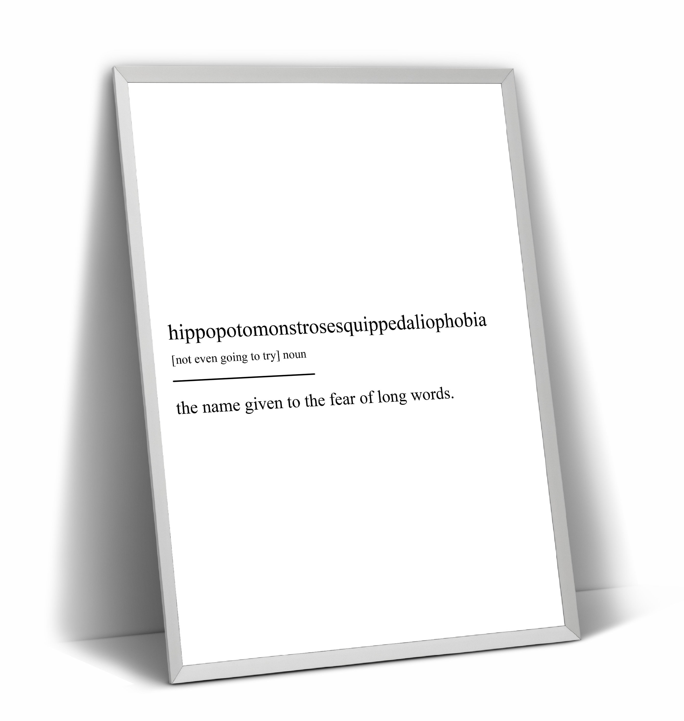 Hippopotomonstrosesquippedaliophobia