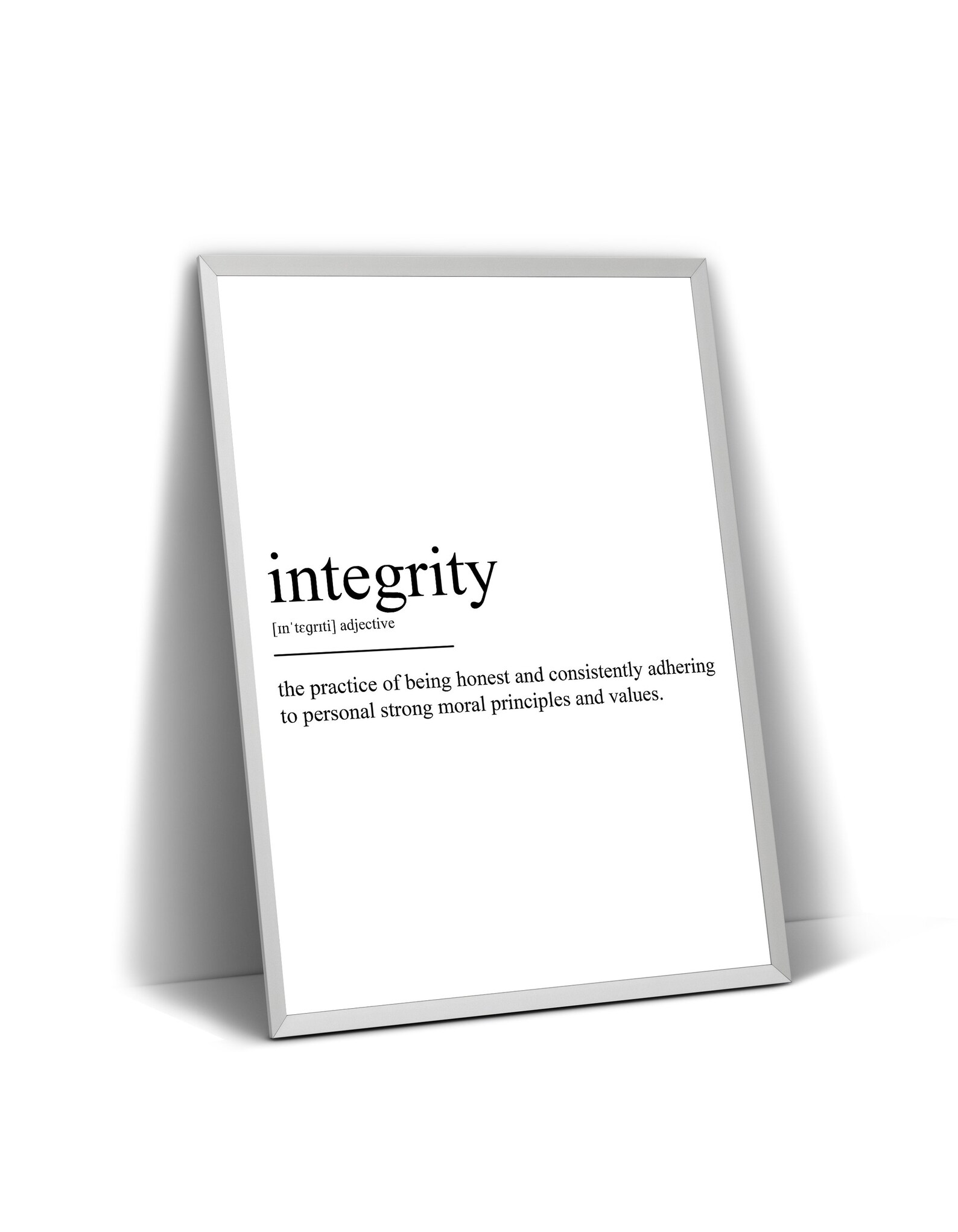 Integrity Definition Print Version 2 - Etsy UK
