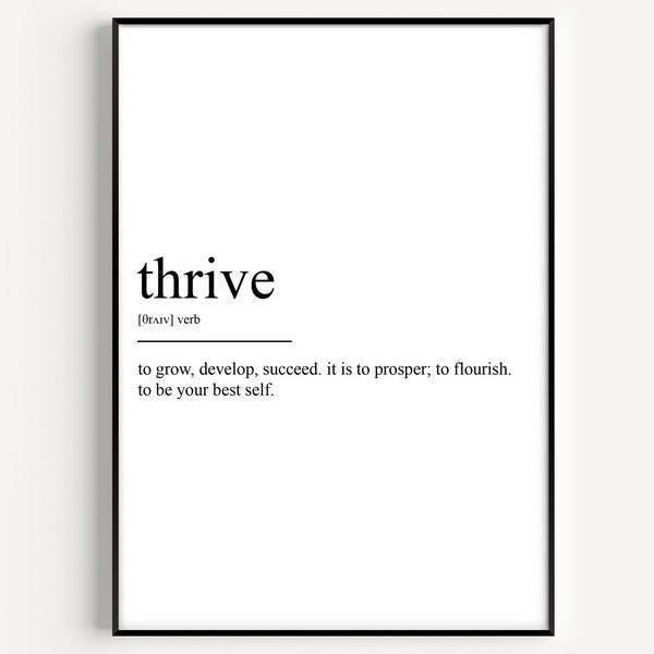 Thrive - Etsy