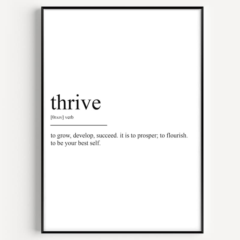 Thrive - Etsy