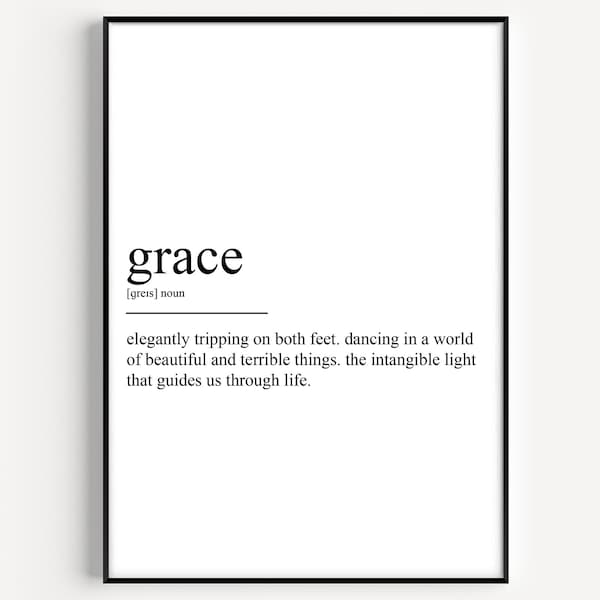 Grace Print - Etsy
