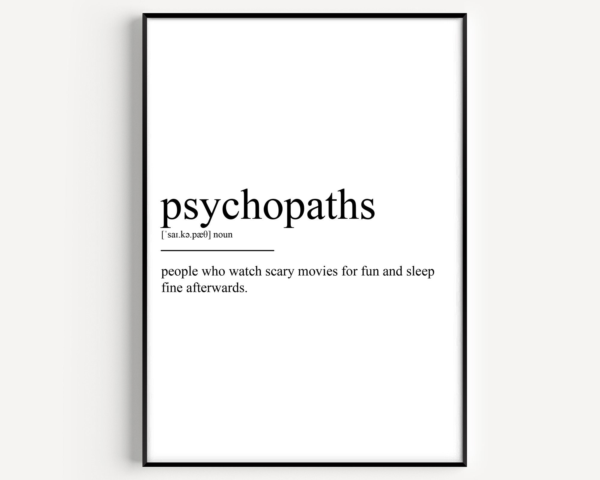 Psychopath Definition