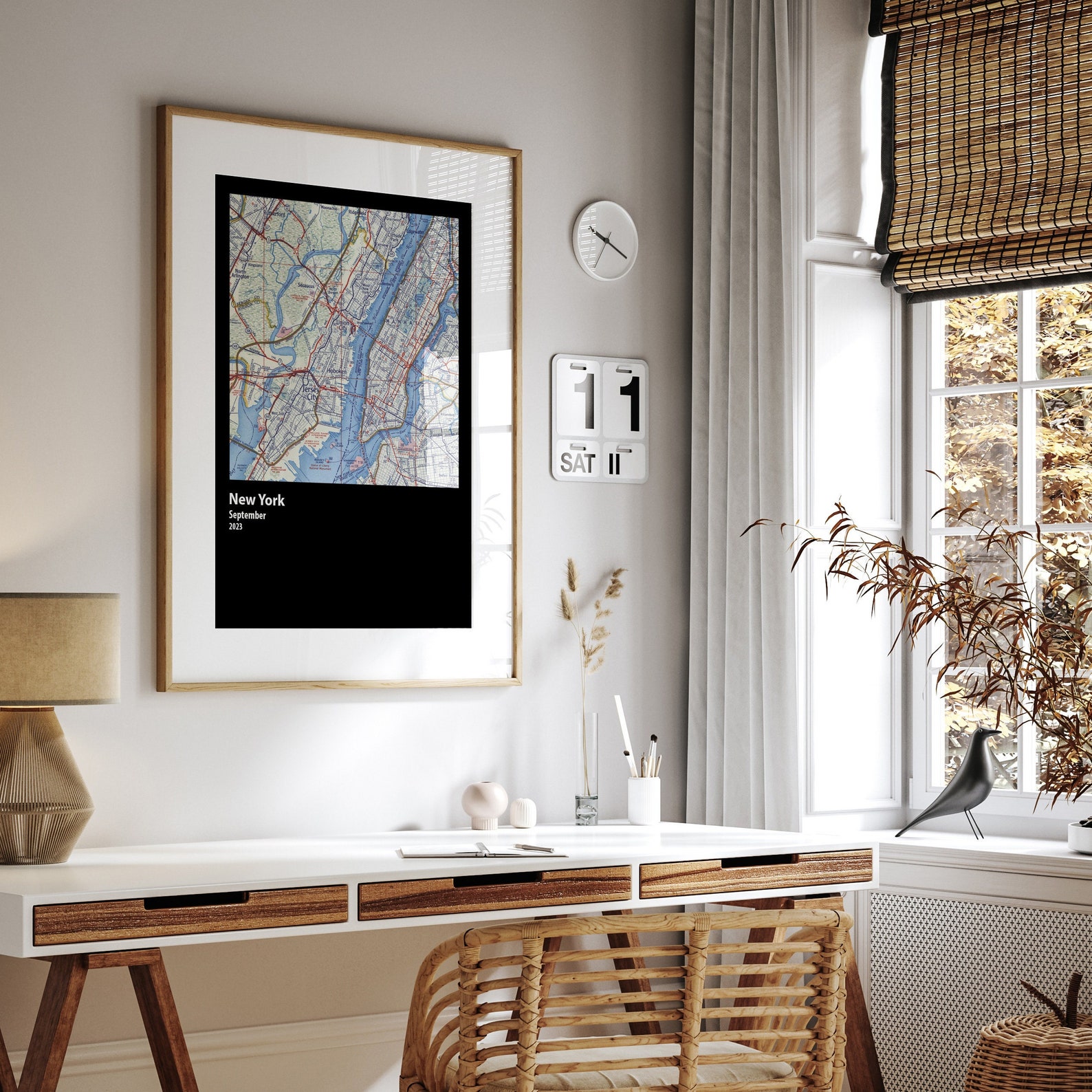 Personalised City Map Print, Custom Travel Decor Gift, Personalized ...