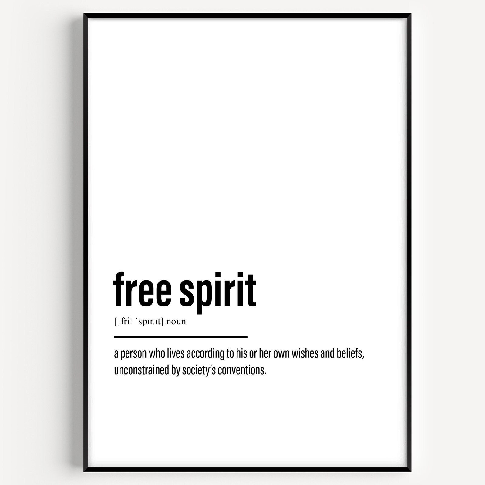 Free Spirit Definition