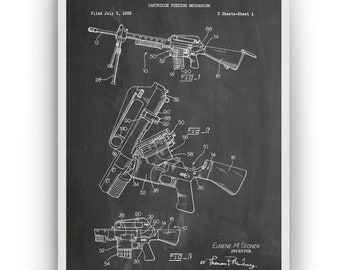 Ar 15 Blueprint - Etsy