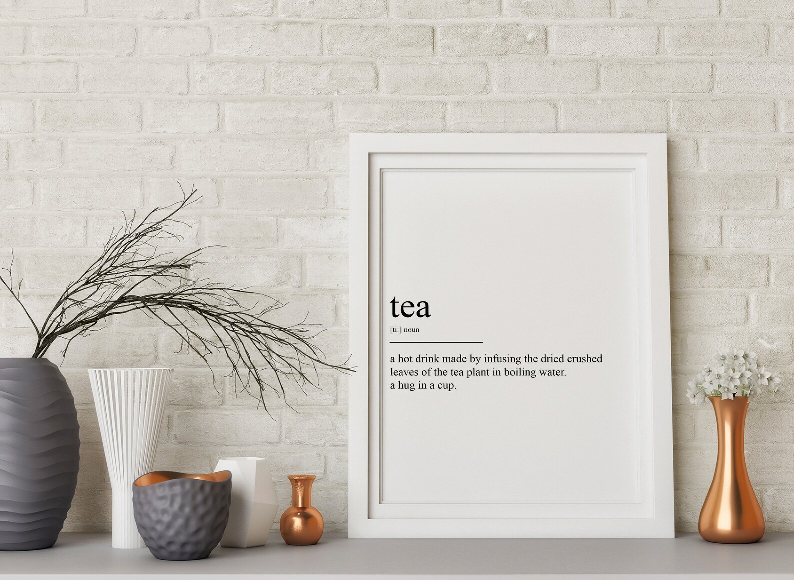 Tea Definition Print - Etsy UK