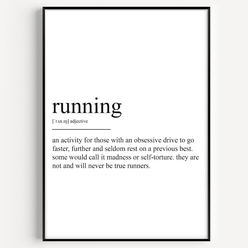 Running Art - Etsy