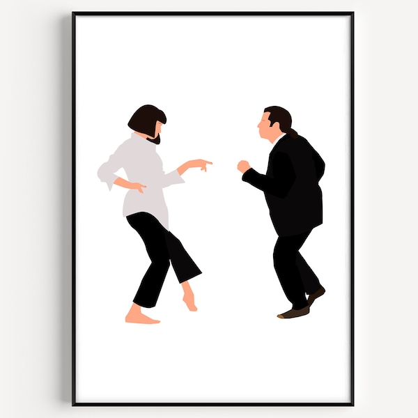 Pulp Fiction Art - Etsy UK