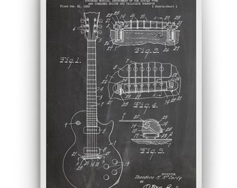 Les Paul Wall Art | Etsy