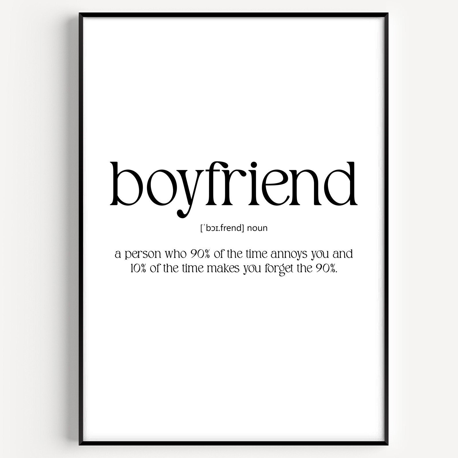 The Word Boyfriend