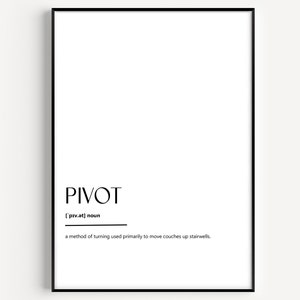 Pivot Definition Print - Etsy