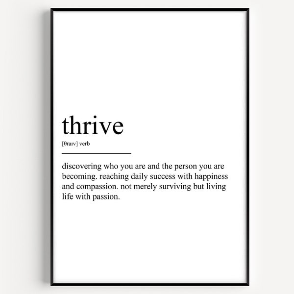 Thrive - Etsy