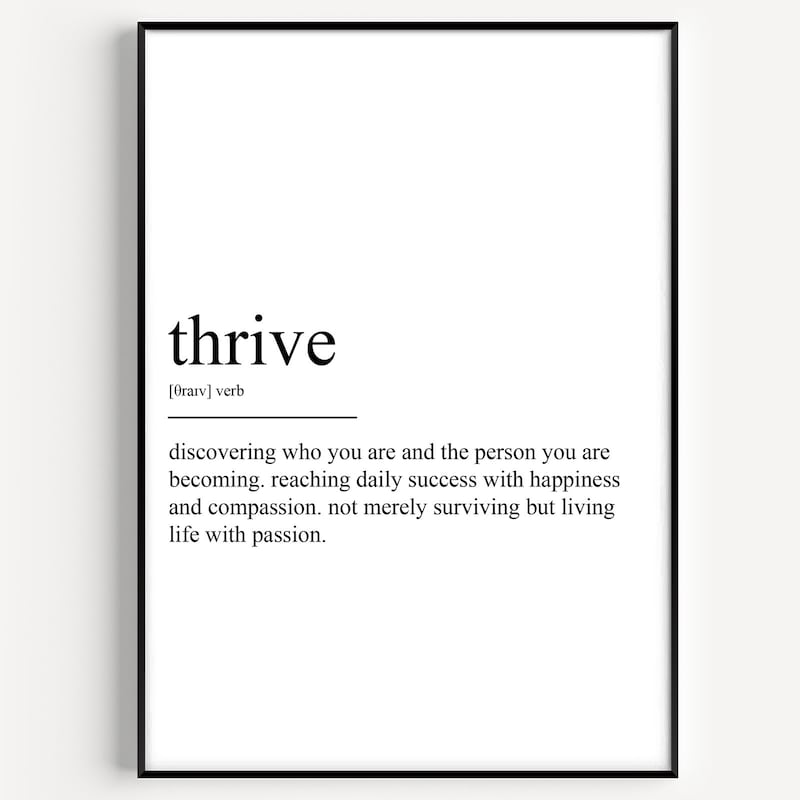Thrive - Etsy