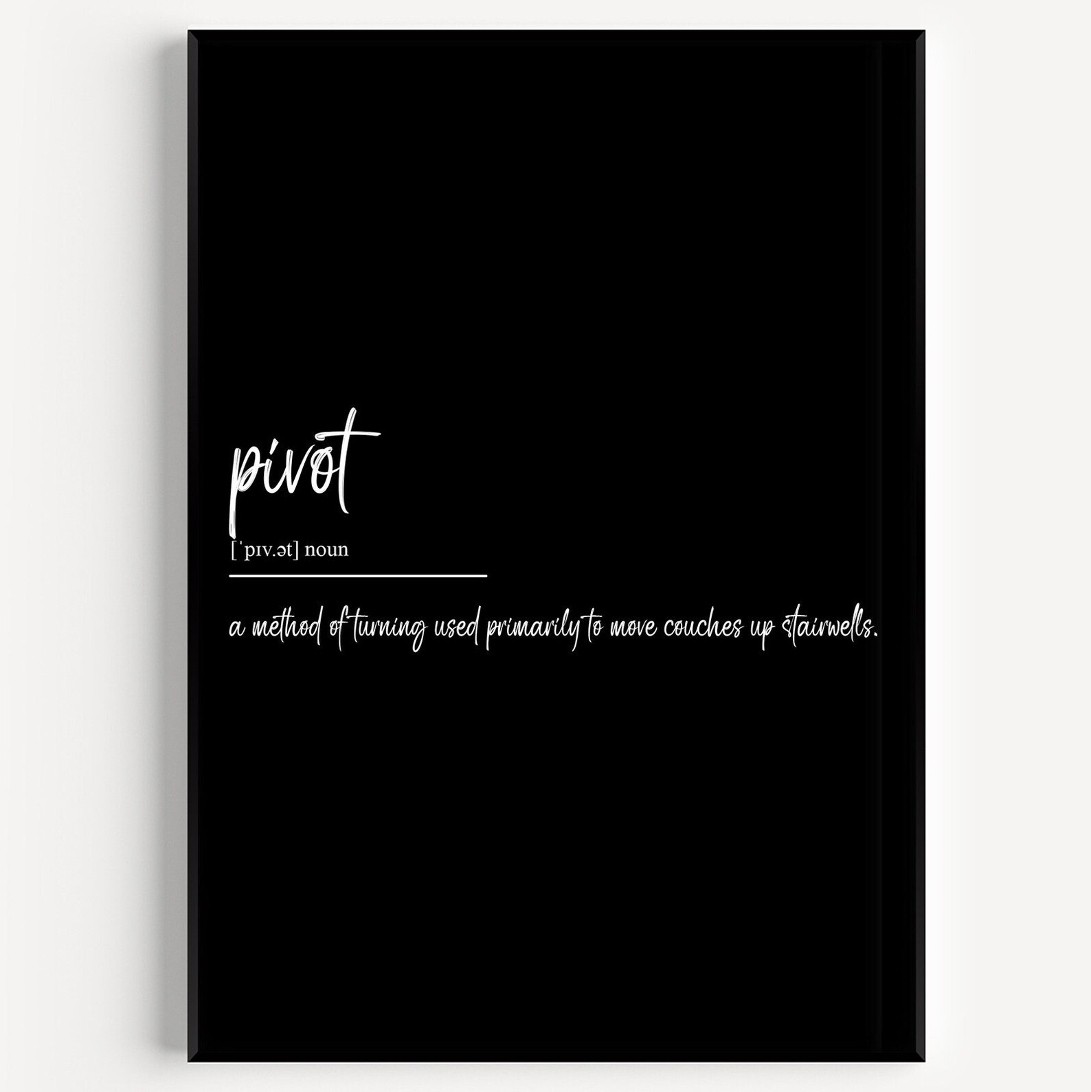 Pivot Definition Print - Etsy