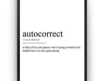 Printable Mindless Definition Poster / Digital Print / Home - Etsy