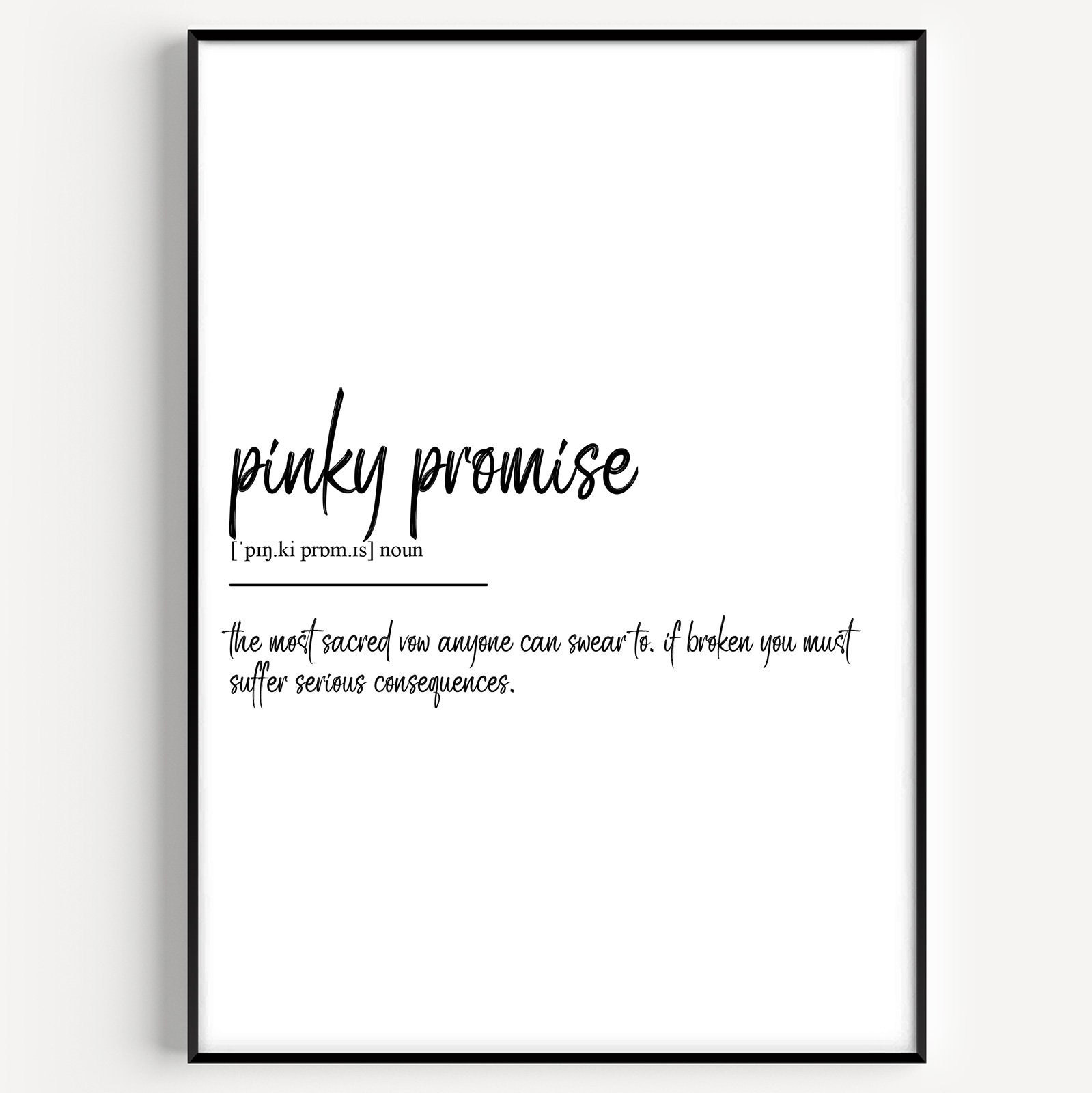 Broken Pinky Promise