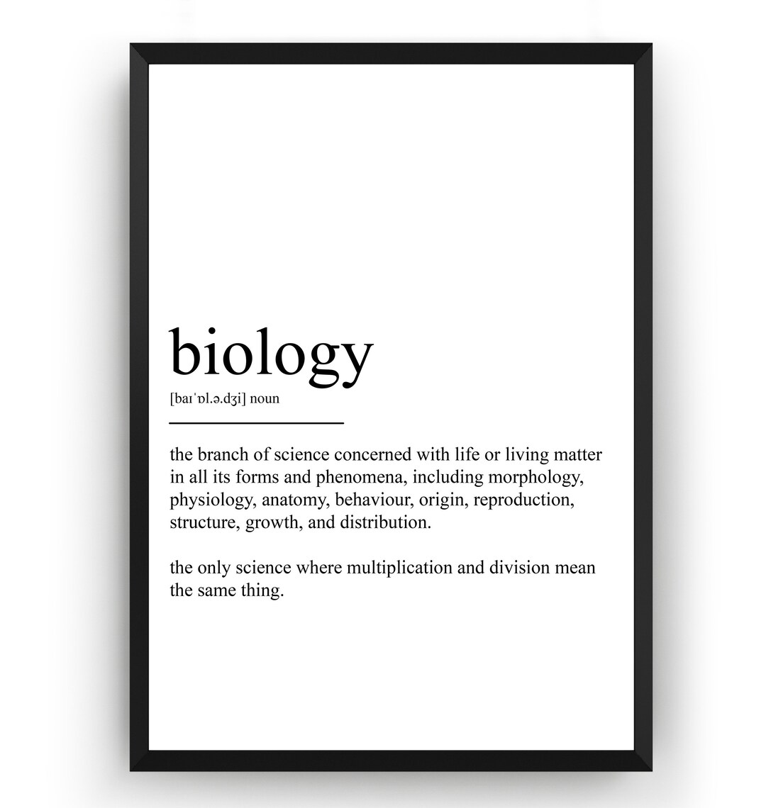Biology Definition Print Etsy biology-definition-print-etsy