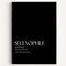 Selenophile Definition Print - Etsy