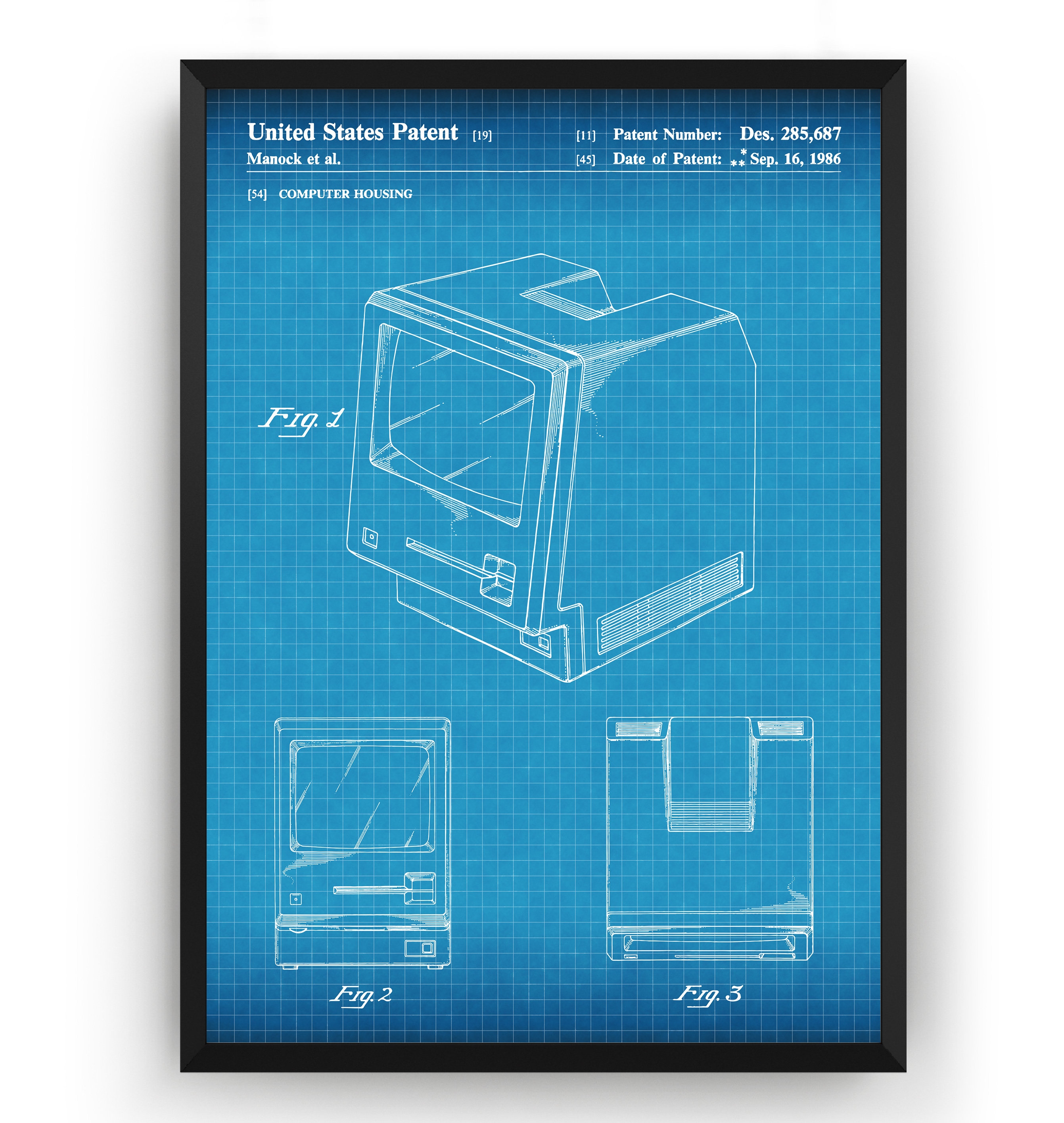 First Macintosh Computer 1985 Patent Print Wall Art Poster | Etsy