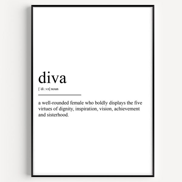 Diva - Etsy