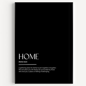 Home Definition Print - Etsy UK