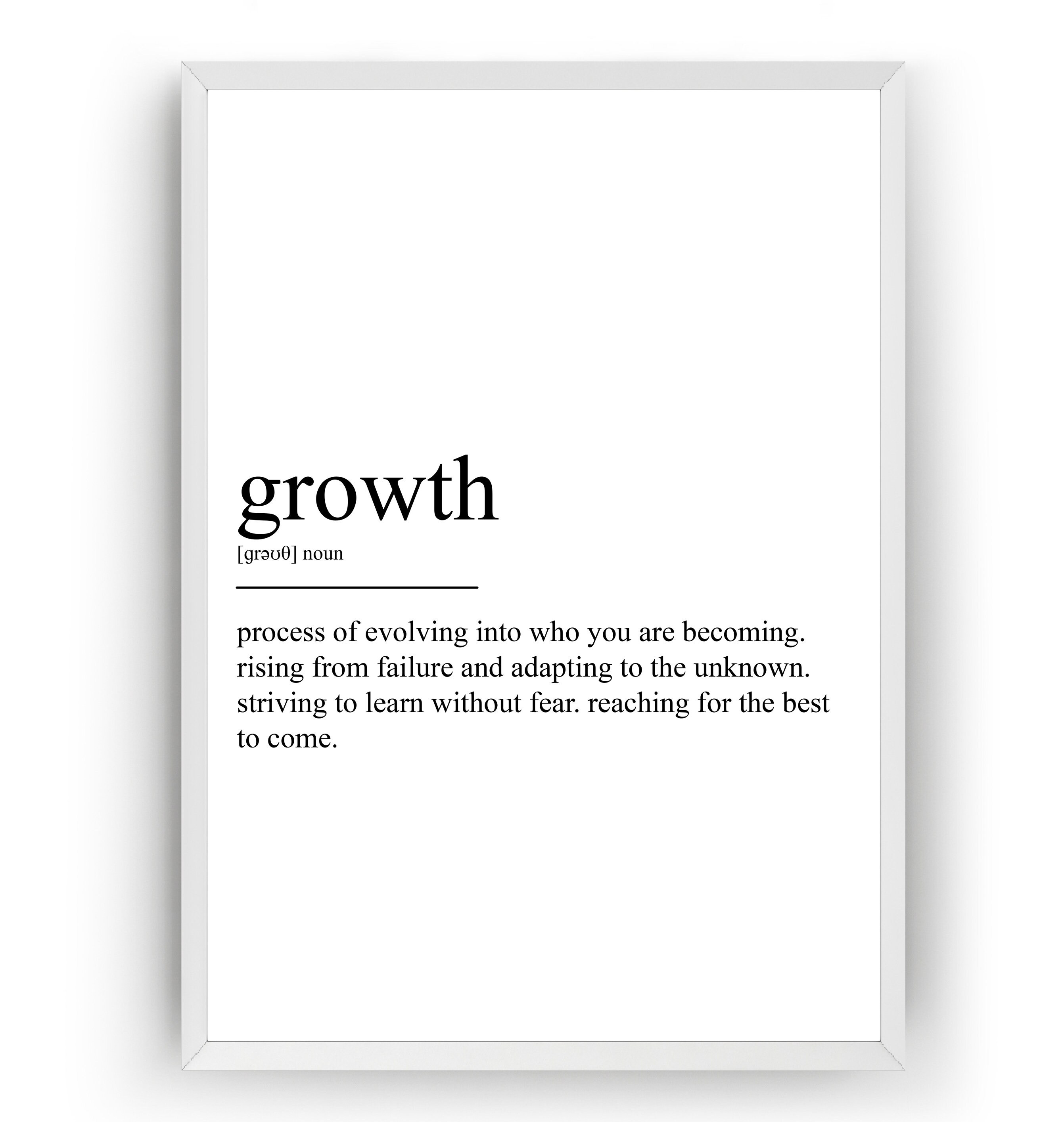 Growth Definition Print Etsy growth-definition-print-etsy