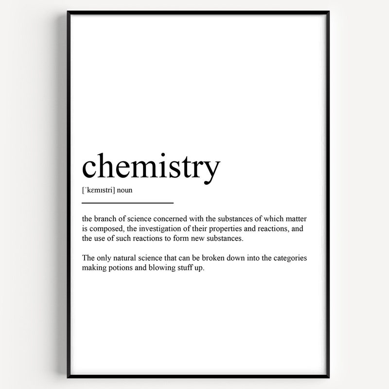 Chemistry Art - Etsy