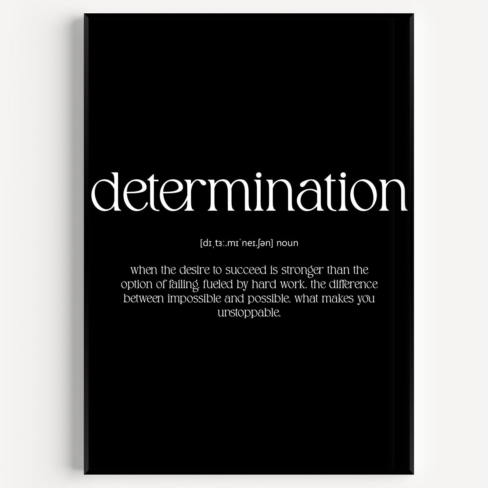 Determination Definition