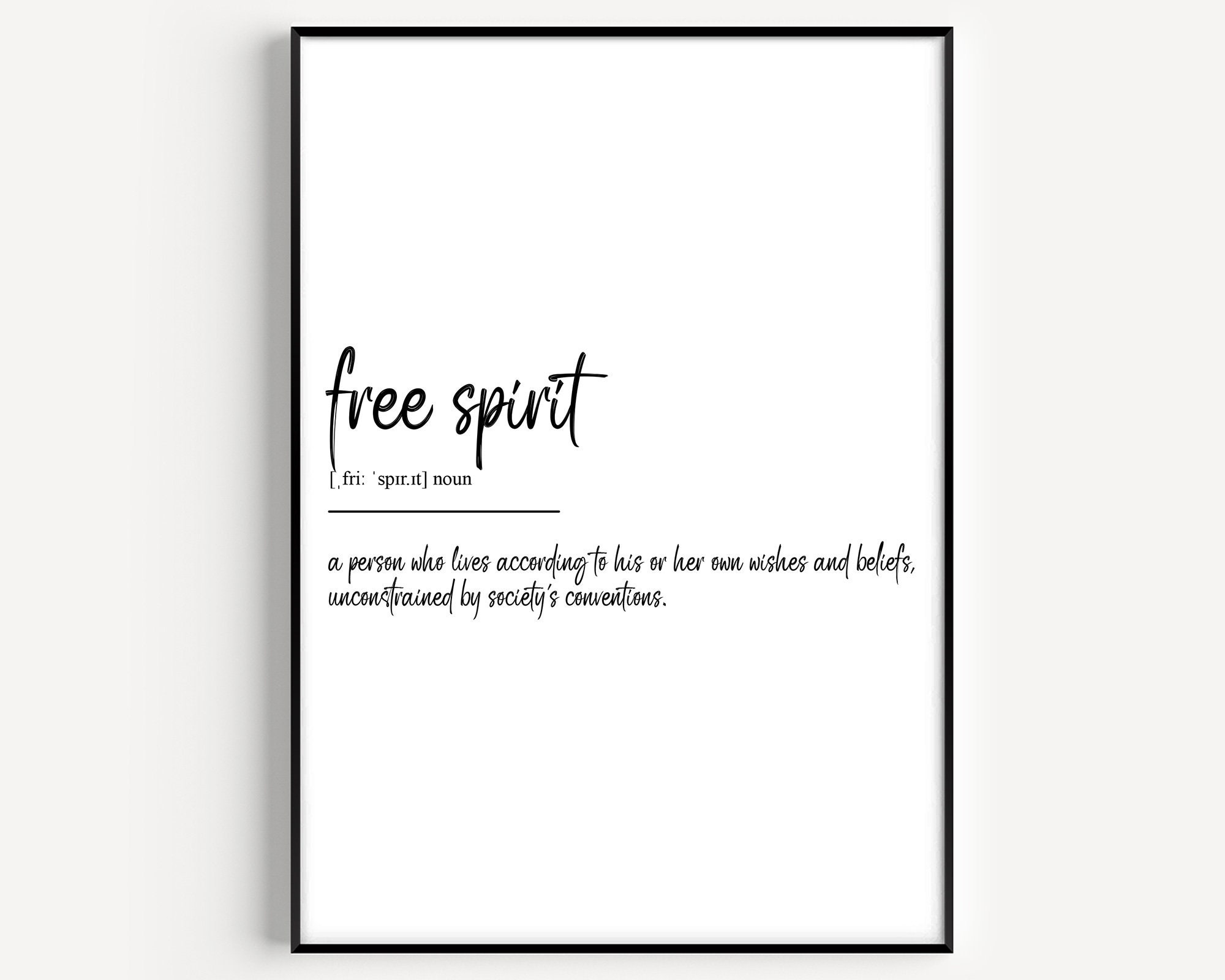 Free Spirit Definition