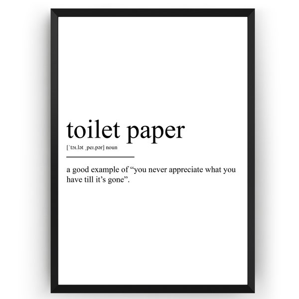 toilet-definition-poster-etsy-uk