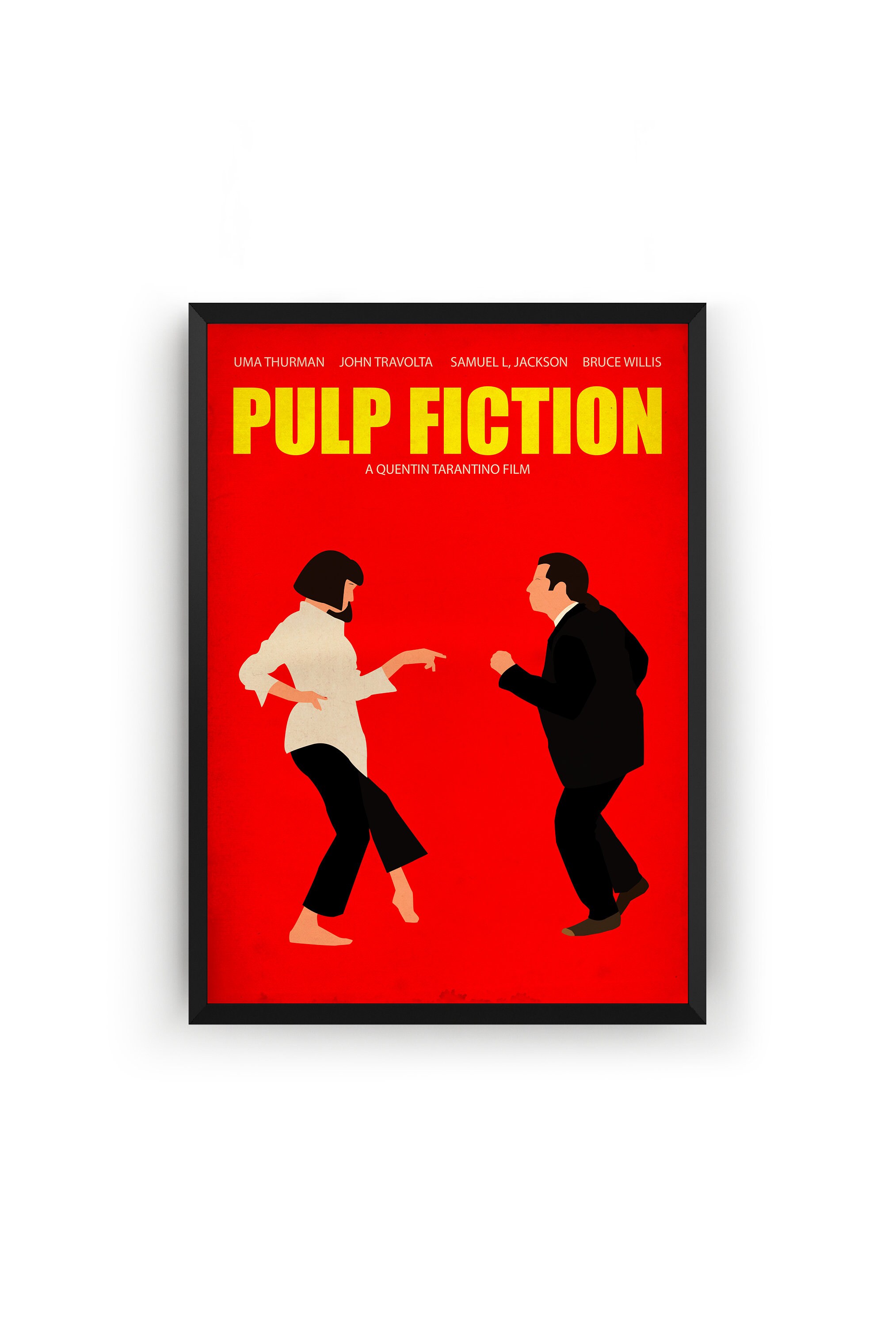 Pulp Fiction Print Art Poster | Etsy