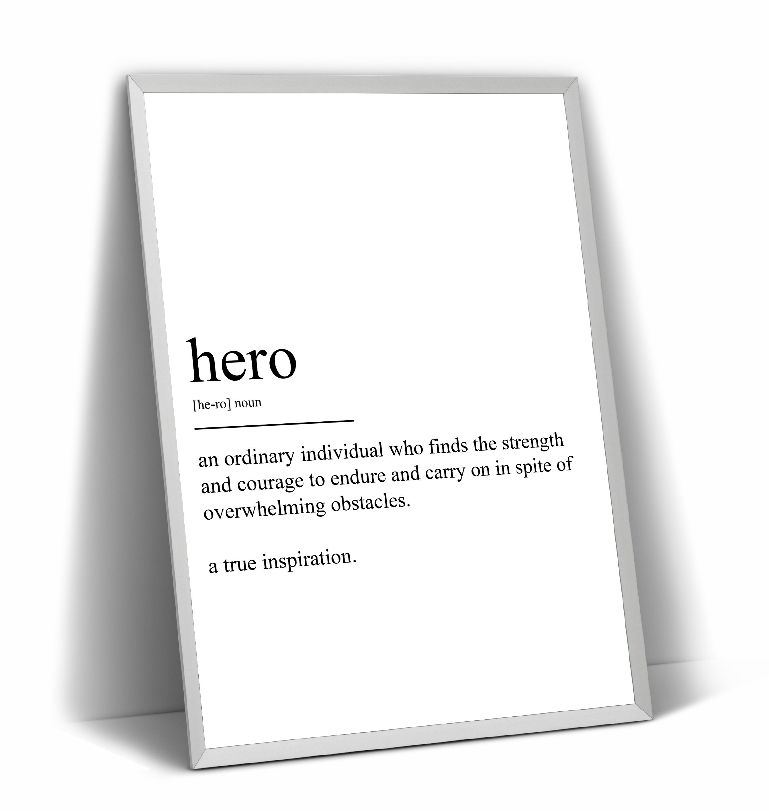 Hero Definition Print Etsy hero-definition-print-etsy