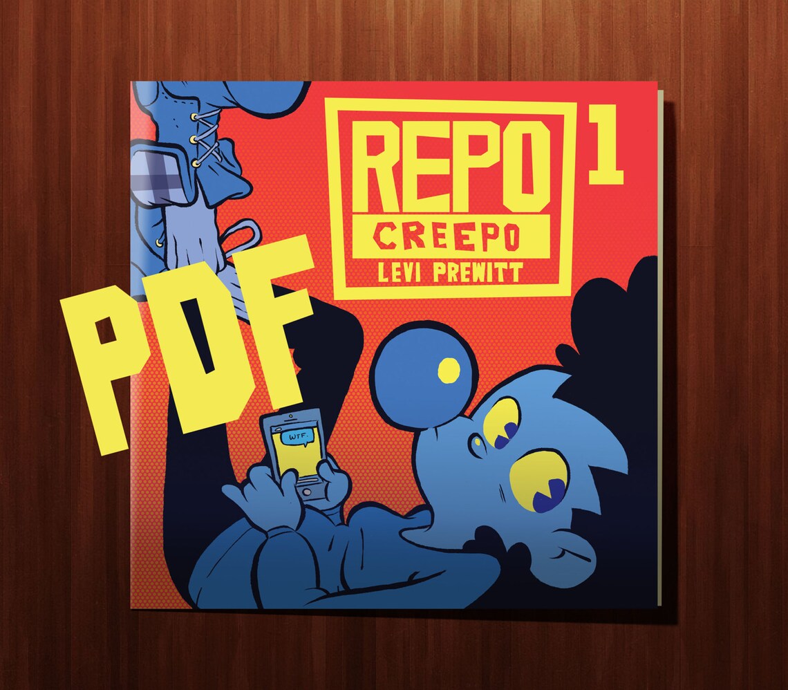 Repo Creepo 1 Digital Comic - Etsy