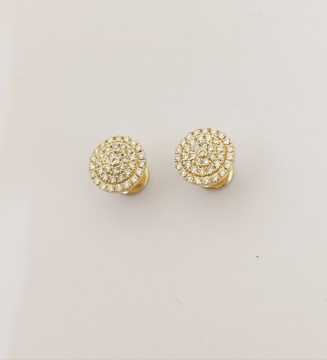 Ear Tunnels Diamond 6G Ear gauges Plug Tunnel 14k Custom | Etsy