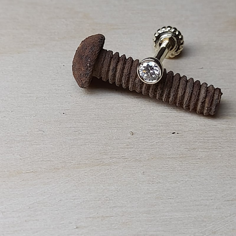 Labret Earring - Etsy