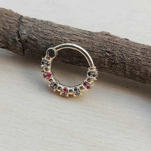 Cartilage Earring 14k Gold Diamond Ear Cuff Daith Earring Conch Jewelry ...