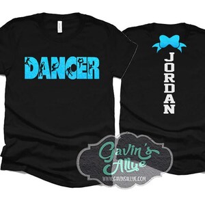 Glitter Dancer Tshirt | Dance Bling | Dance Shirt | Dance Spirit Wear ...