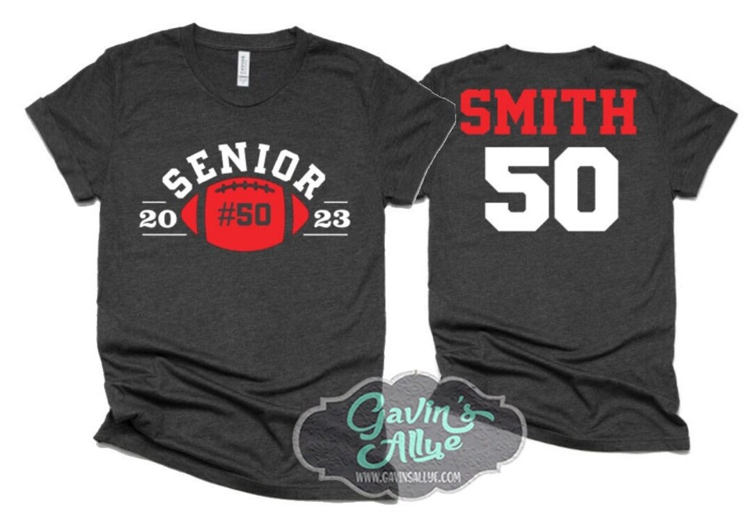 Senior Football Shirts | Football Shirt | Football Spirit Wear | Custom ...