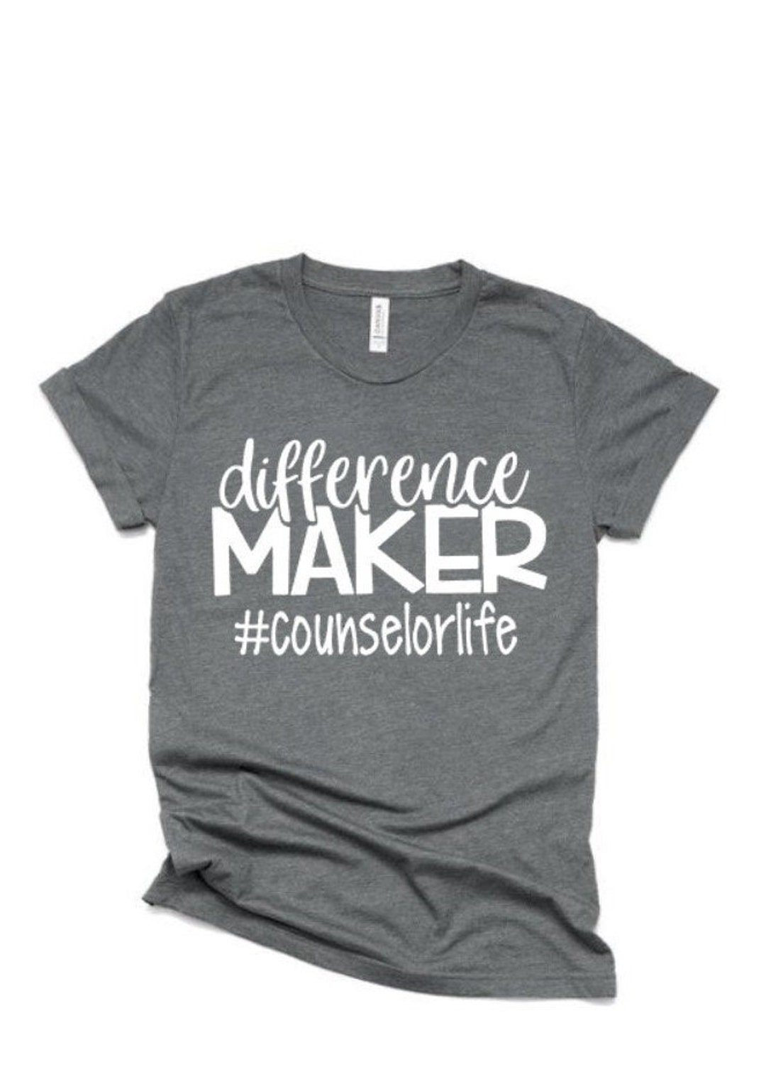 Difference Maker Counselor Shirt | Teacher Life Shirt | Teacher Shirts ...
