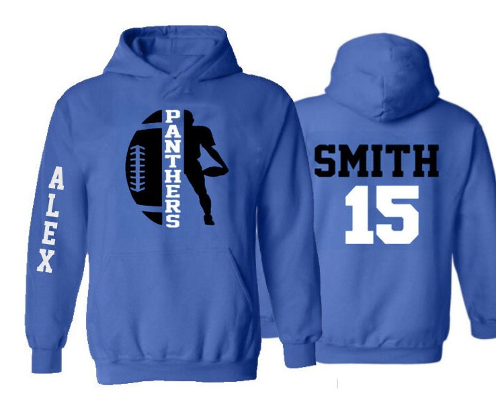 Football Hoodie | Customize Team & Colors | Football Spirit Wear ...