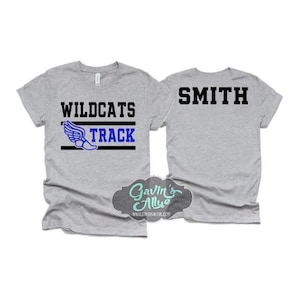 Track & Field Shirt | Track Shirts | Short Sleeve Shirt | Customize ...