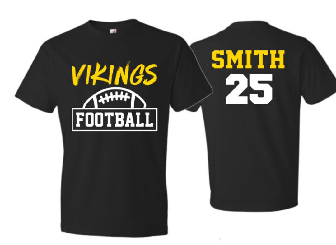 Football Shirt | Football Spirit Wear | Bella Canvas T-shirt | Custom ...