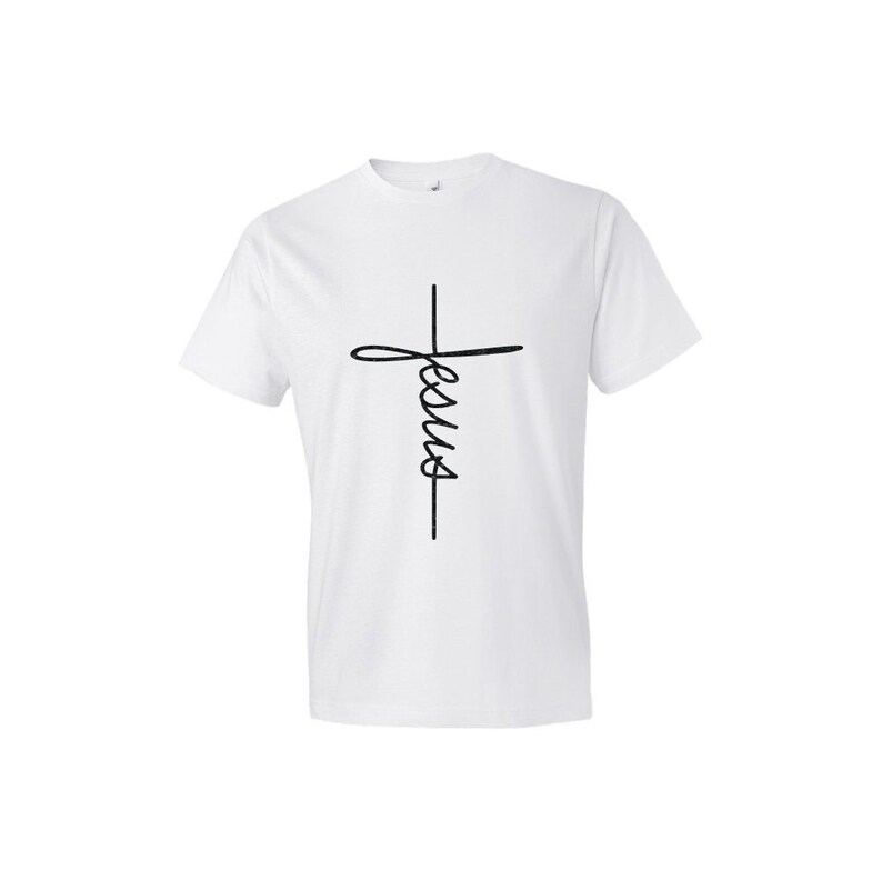 Glitter Jesus Cross Shirt Religious Shirt Christian Shirt - Etsy