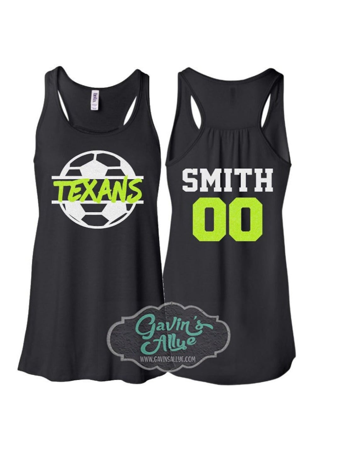 Glitter Soccer Tank | Soccer Tank Top | Soccer Mom Shirts | Soccer Mom ...